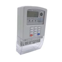 China Prepaid STS Standard Keypad IP54 Waterproof 1 Phase 4 Wires Electricity Meter 230V 80A for sale