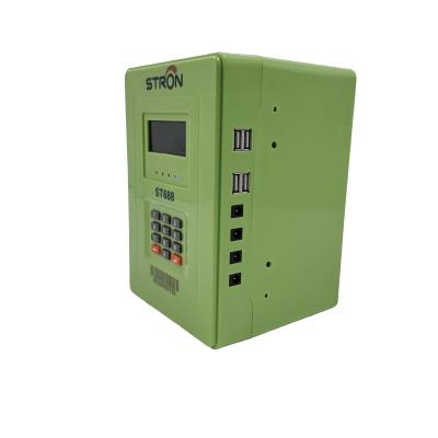 China 30W Pay As You Go Solar Home System with 6Ah LiFePO4 Battery and LED Display Controller for sale