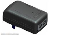 China 7.5W 15V 0.5A Wall Plug POE Power Injector with 100M Ethernet Support and 4KV Surge Protection for sale