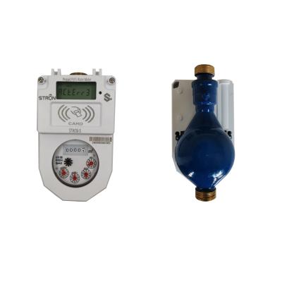 China STS IP68 Residential Water Flow Meter , DN25 Brass Body Water Meter for sale