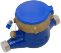 China STS Multi Jet Dry Dial Water Meter , DN20 External Water Flow Meter for sale