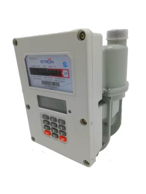 China Portable 2dm3 70kPa Prepaid Gas Meter with Aluminum Case GPRS AMI for sale