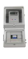 China ME31 Three Phase IP54 Electric Meter Box 519.1x294.4x150.5mm with V0 Flame Resistance for BS Type Instruments for sale