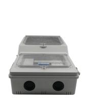 China L519.1mm 3 Phase Meter Cabinet with IP54 Protection and V0 Flame Resistance for Outdoor Electricity Meters for sale