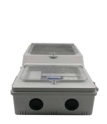 China L519.1mm 3 Phase Meter Cabinet with IP54 Protection and V0 Flame Resistance for Outdoor Electricity Meters for sale