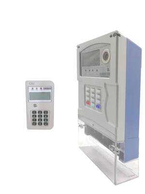 China IP54 3 Phase Prepaid Meter , 8kV 3 Phase Kilowatt Meter for sale