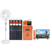 China 60W Solar Panel System with 24Ah LiFePO4 Battery and STS PayGo Technology for Residential Power for sale