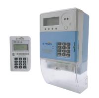 China IP54 Split Single Phase Energy Meter , 60HZ Pay As You Go Electric Meter for sale