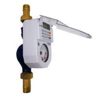 China Residential DN15 R160 STS Prepaid Water Meter Brass Body Keypad Type for sale