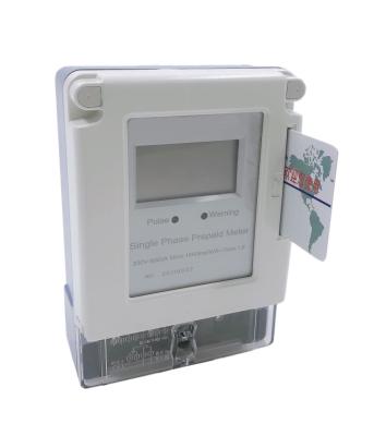 China STE18-C 80A Single Phase Prepaid Electricity Meter with IP54 Waterproof Rating and STS Standard Compliance for sale