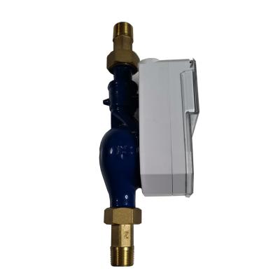 China IP68 225mm Length Industrial Water Meter with Brass Body - 16 Bar Pressure, 8-Year Battery Life for sale