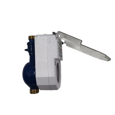 China Moisture Proof 165mm Length Prepaid Water Meter With Automatic Valve for sale