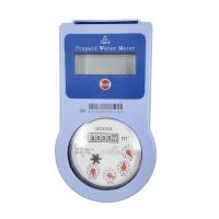 China IP68 IC Card Prepayment Water Meter Muti Jet Dry Dial Register Construction for sale