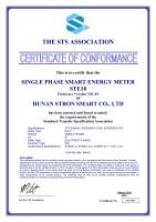 China STS Approved Three Phase Prepaid Energy Meter with LCD Display 100A for sale