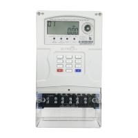 China STS Token three-phase keypad-type prepaid electricity meter with remote control and recharge for sale