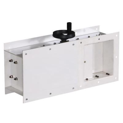 China Manual / Pneumatic Slide Gate For Grain Sealed Fumigation Storage for sale