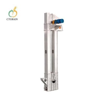 China Steel Polymeric Grain Bucket Elevator 1600m3/h Capacity TDTG Series for sale