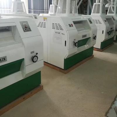 China 450KW Maize Flour Processing Plant 120 Ton Pneumatic Electric Manual Roller Mill for sale