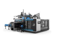 China SQ 1-30L Six Molds Rotary Blow Molding Machine 700 PCS Per Hour High Speed HDPE for sale