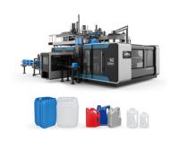 China 25l Full Servo Pe Blow Molding Machine High Speed Rotary for sale