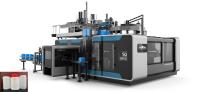 China SQ-SF-25L Rotary Blow Molding Machine 6 Molds 2-Layer High Efficiency for sale