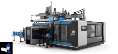 China Plastic SQ-SF-30L Rotary Blow Molding Machine High Efficiency for sale