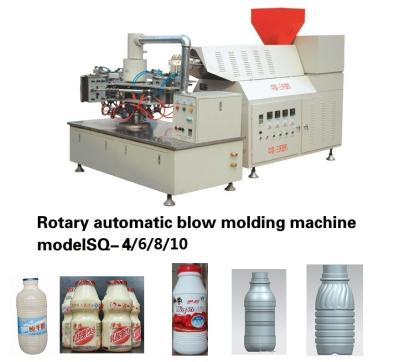 China 1L Automatic Rotary Blow Molding Machine Pneumatic Power HDPE Bottle Blow Moulding Machine for sale
