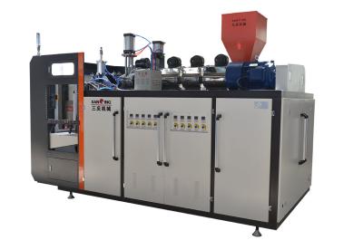 China Sanqing Double Station 3000ml Hdpe Bottle Manufacturing Machine 400 PC/HR for sale
