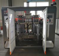 China 3L HDPE LDPE Bottle Making Machine 230mm Mold Thickness 18.5KW Double Station Blow Molding for sale