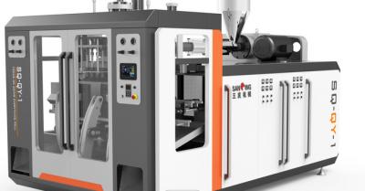 China LDPE HDPE Plastic Bottle Making Machine 8 Cavity PLC Control 15KW for sale