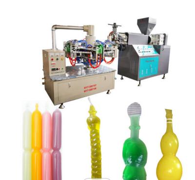 China Ice Lolly Tube Blow Moulding Machine 6 Station 1000ml LDPE HDPE for sale