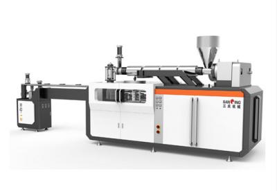China Rotary Blow Molding Machine 4 Molds HDPE Bottle Making 500mL 70kg/H Dropper Pipette for sale
