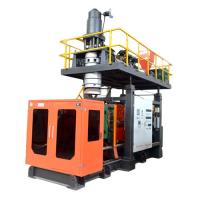 China Hydraulic Blow Molding Machine 4 Cavities 80mm Screw Diameter L/D 25:1 for sale