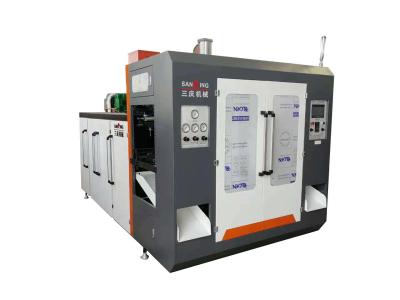 China PE Hollow Ball Blow Molding Machine 2 Die Heads 3 Litre 65mm Screw 15KW for sale