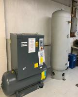 China G4 G5 G7 G11 G15 G18 G22 Screw Air Compressor 500L 200L Air Tank Auxiliary Machine for sale