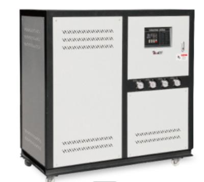 China 650L Industrial Water Chiller 250kg R22 Chilled Water System for Plastic Cooling for sale