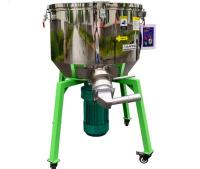 China 300kg Capacity 7.5kW High Speed Plastic Mixer Vertical Stainless Steel 125kg for sale