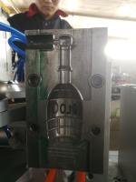 China 1000ml HDPE Liquid Bottle Blow Mould 6 Cavity S136 Steel for Rotary Blow Molding Machine for sale