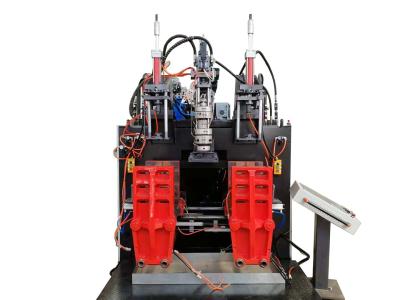 China TPU Shoes Air Cushion Automatic Blow Molding Machine 50kg/H 2 Die Heads for sale