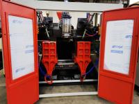 China 0.8M3/Min 3000ml Plastic Jar Making Machine HDPE Molding 200PCS/HR for sale