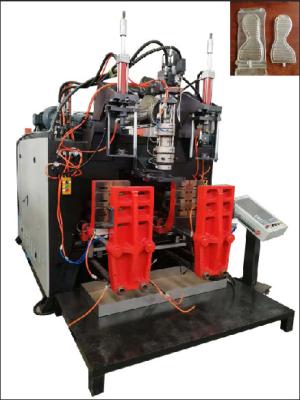 China TPU Blow Molding Machine 10cm Double Station 50kg/H for Shoe Air Cushion Production for sale