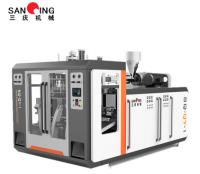 China ISO9001 120kN PE 2 Cavity Blow Molding Machine 70kg/H Multi Die Heads for sale