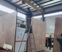 China ISO9001 120kN PE 2 Cavity Blow Molding Machine 70kg/H Multi Die Heads for sale