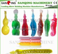 China LDPE Extrusion Blow Molding Machine 3000 pcs per hour 6 Station for Ice Lolly Jelly Stick for sale