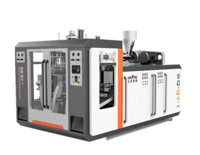 China 2 Cavities Double Station Fully Automatic Blow Molding Machine 65mm Screw 15KW for sale
