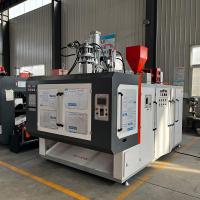 China Full Automatic Hydraulic 5 Liter Blow Moulding Machine Direct Pushing for sale
