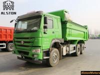 China New Sinotruk Howo 6x4 340HP Environmental Dump Truck for Sale in Kenya | Electric Tarpaulin Tipper Price for sale