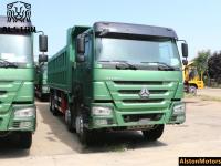 China High Capacity New Sinotruk Howo 8x4 375HP Dump Truck for Sale in Angola – 7.6M Heavy Duty Tipper Price for sale