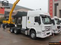 China Brand New Sinotruk HOWO 380HP 6x4 LNG Tractor Head for Sale in Nigeria – Factory Direct Price for sale