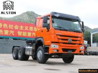 China New SINOTRUK HOWO 380HP 6x4 Tractor Head Tanzania RHD for sale